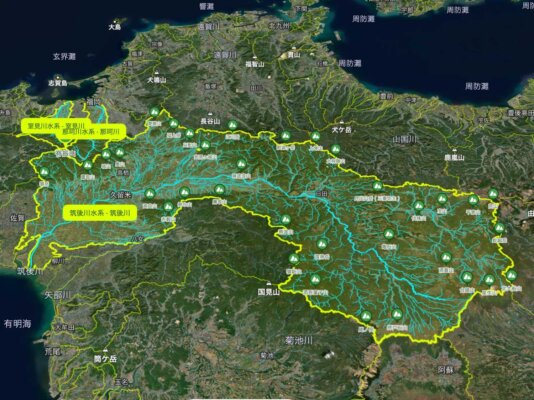 【西日本編】3つの川の分水嶺｜YAMAP流域地図で探す、次の山 | YAMAP MAGAZINE